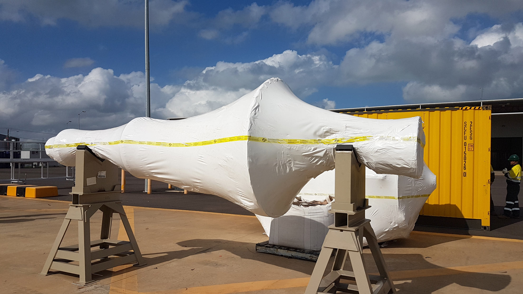 Energy Industry Preservation & Shrink Wrap Solutions | TUFWRAP