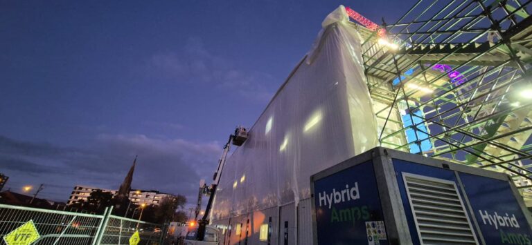 Blasting, Painting, & Coating Containment Sheeting | TUFWRAP