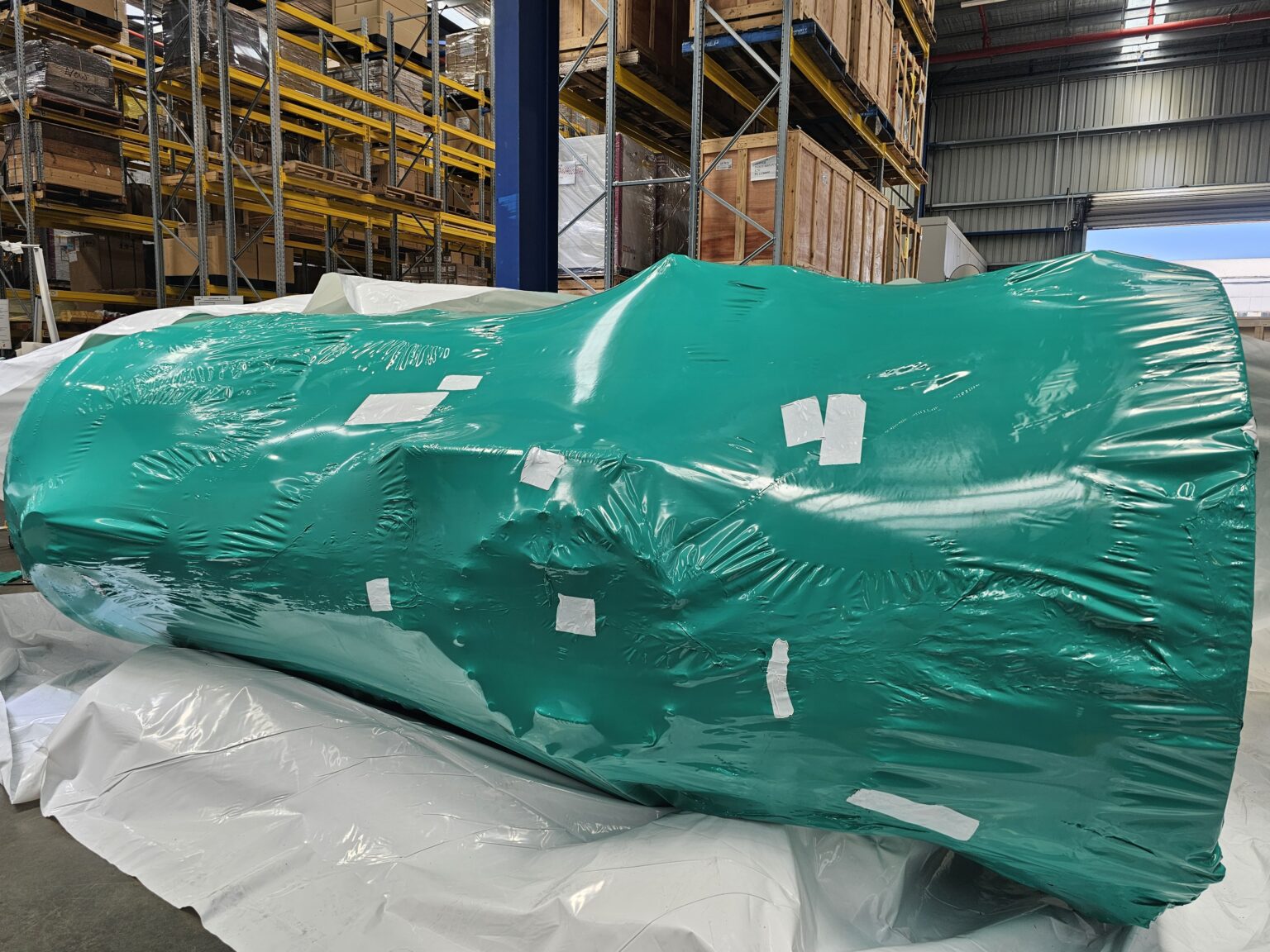 Green VCI Shrink Wrap - TUFWRAP