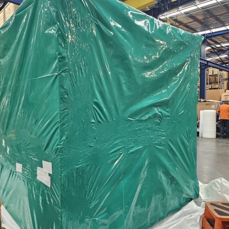 Green VCI Shrink Wrap - TUFWRAP
