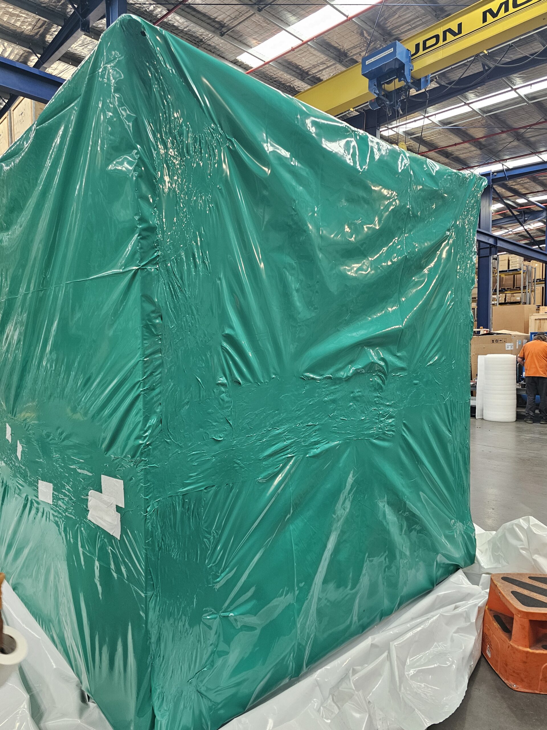 Green VCI Shrink Wrap - TUFWRAP